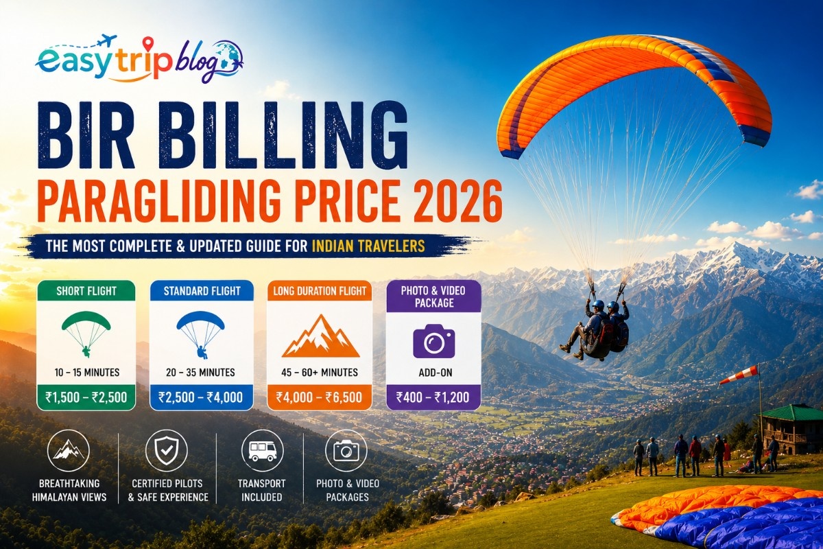 Bir Billing Paragliding Price 2026: Complete Travel Guide
